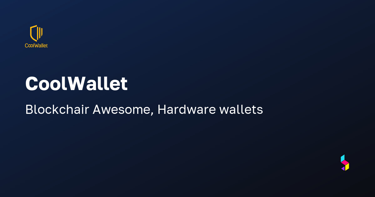 CoolWallet — Blockchair Awesome