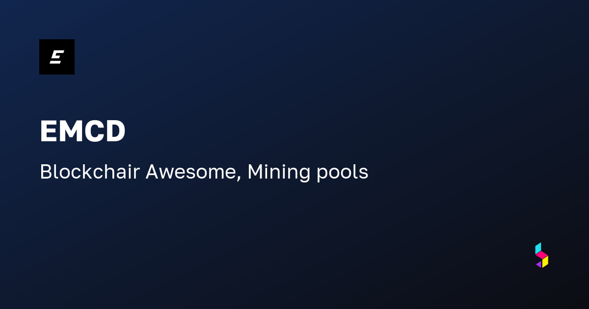 EMCD — Blockchair Awesome