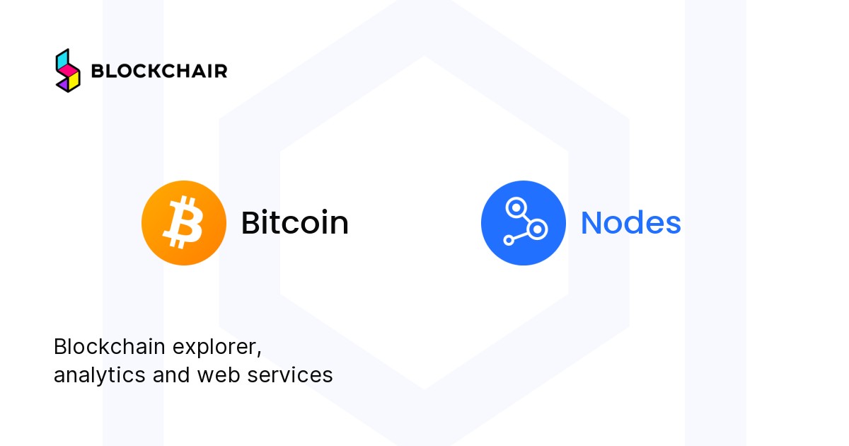 Bitcoin / Node explorer — Blockchair