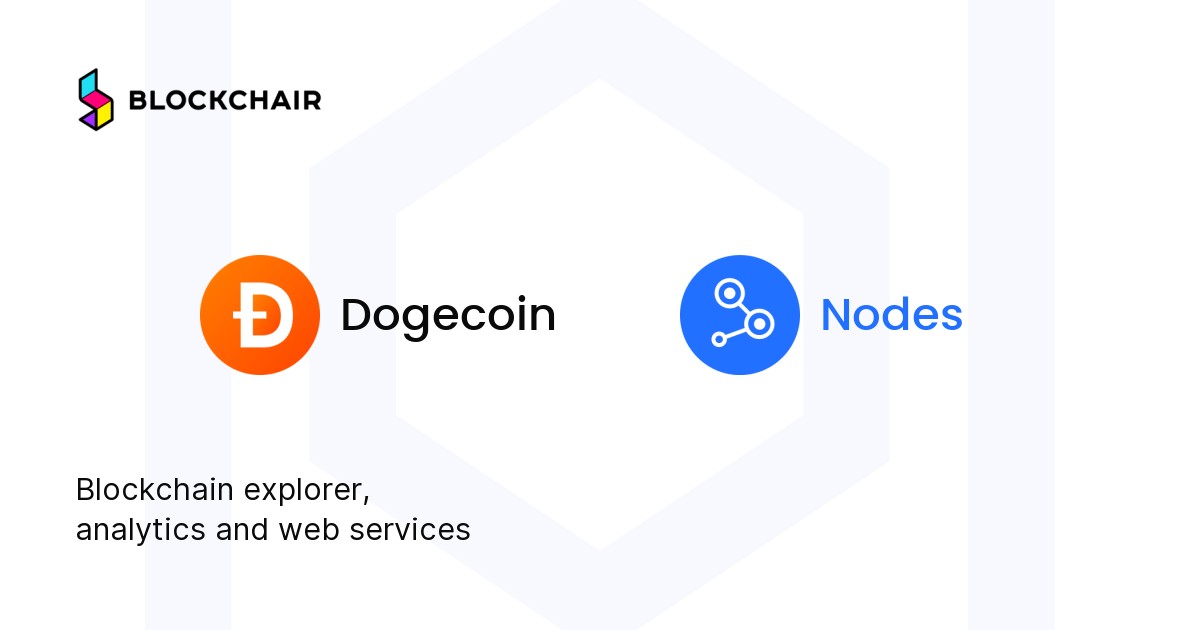 Dogecoin / Node explorer — Blockchair