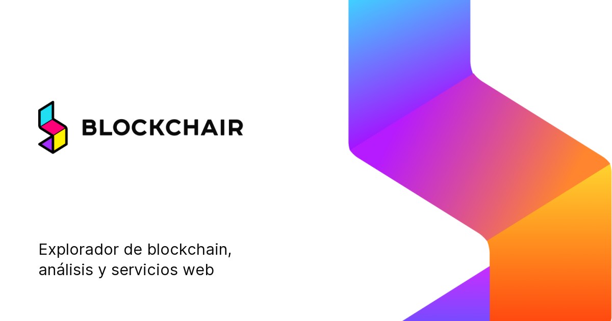 Explorar blockchains — Blockchair