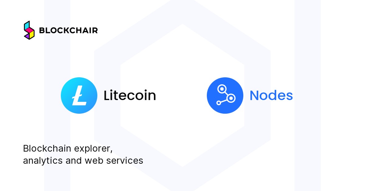 Litecoin / Node explorer — Blockchair