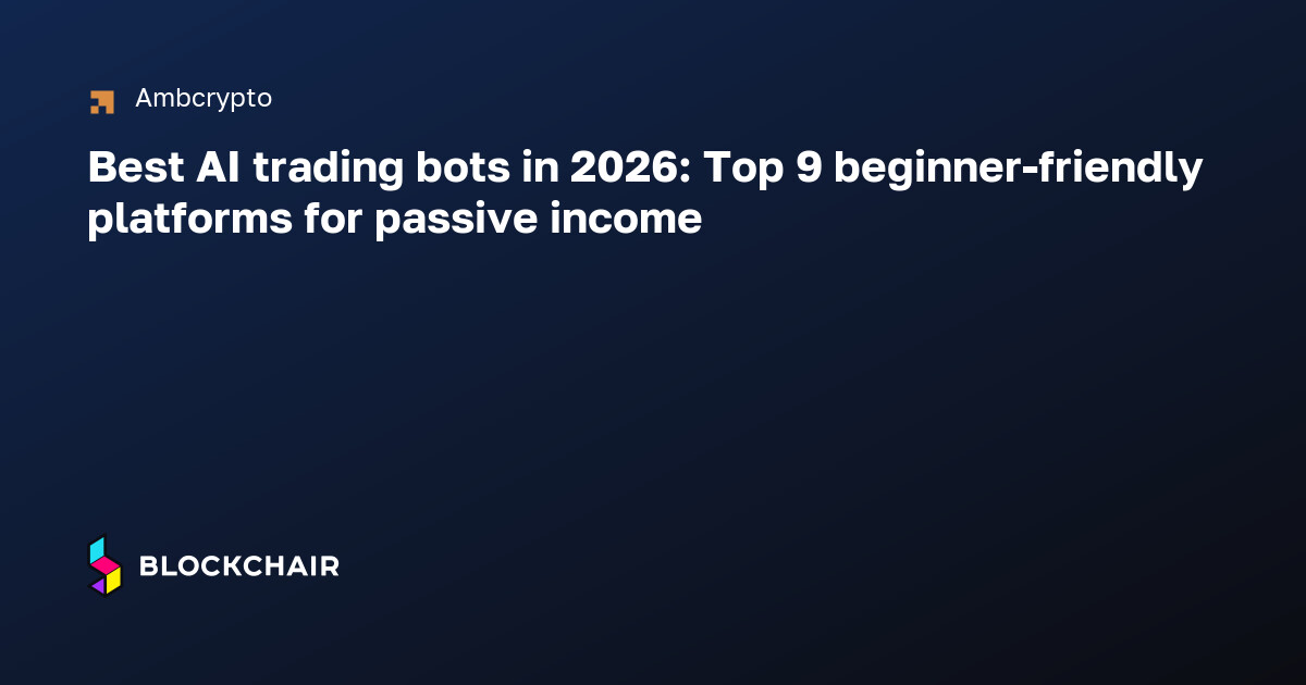 Best AI trading bots in 2026: Top 9 beginner-friendly platforms for ...