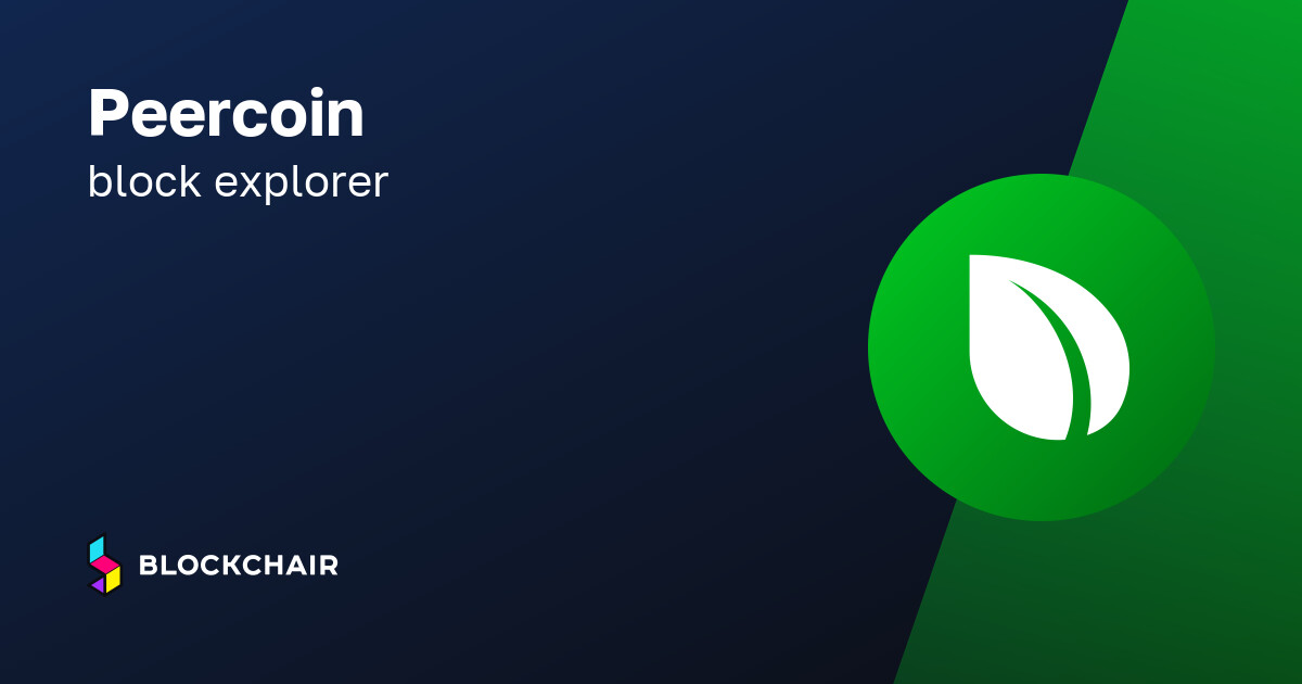Peercoin Explorer