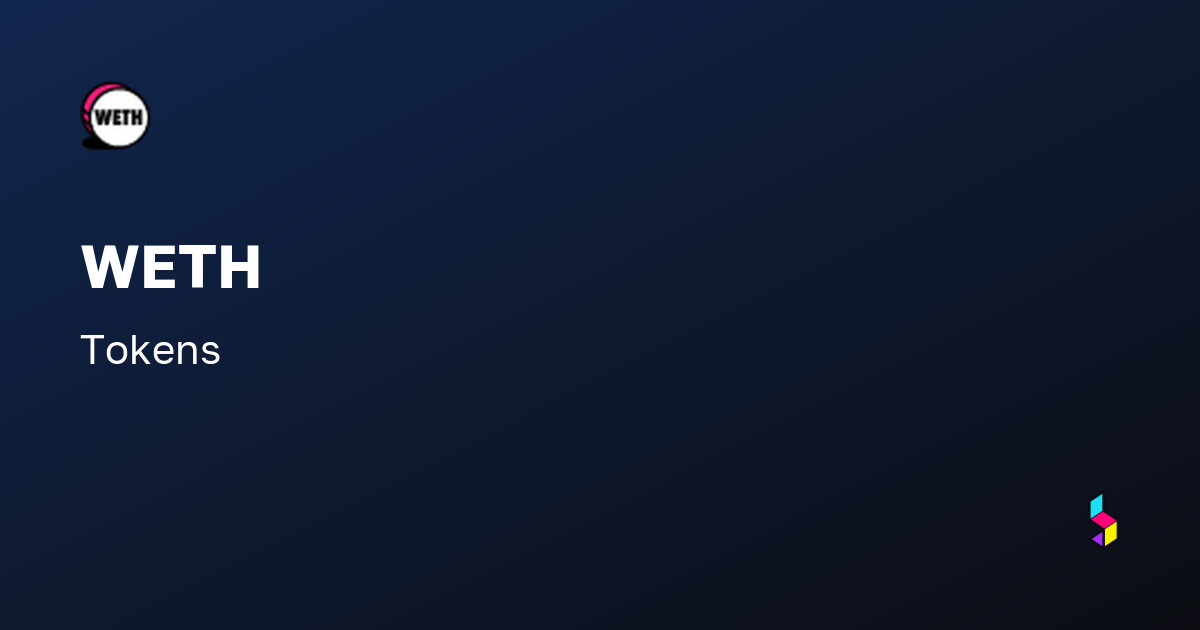 WETH (WETH) Price, Market Cap & Statistics